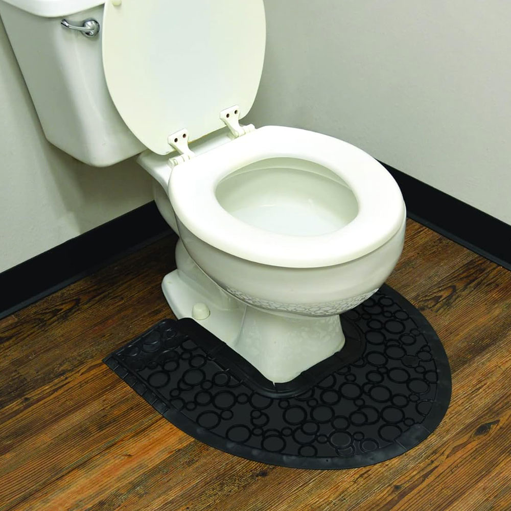 Fresh Products® Commode Floor Protection Mat | Shop Spill Response ...