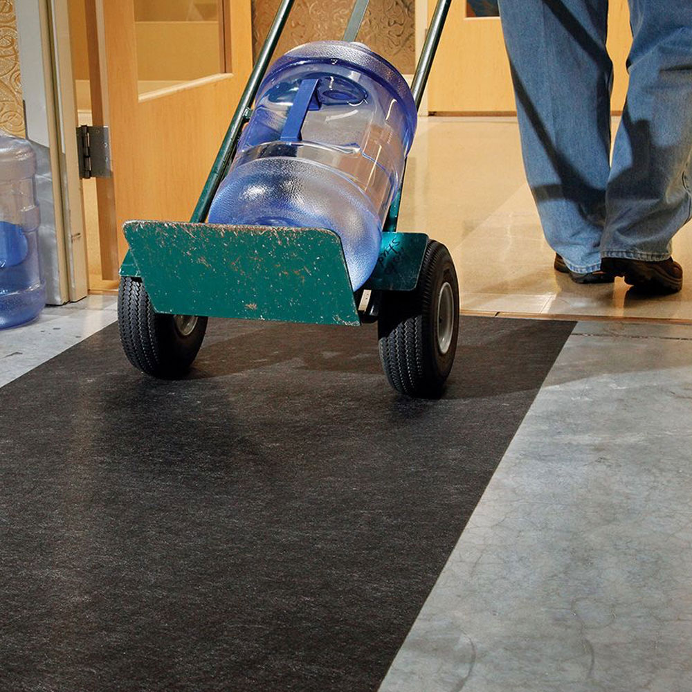 SpillTech® Floor Grabber® Universal Absorbent 36” x 50’ High Traffic ...