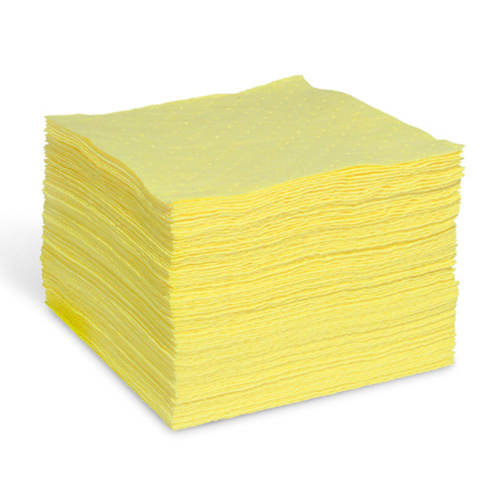 SpillTech® Defender® HazMat Absorbent 15" x 19" HeavyWeight SonicBonded ...